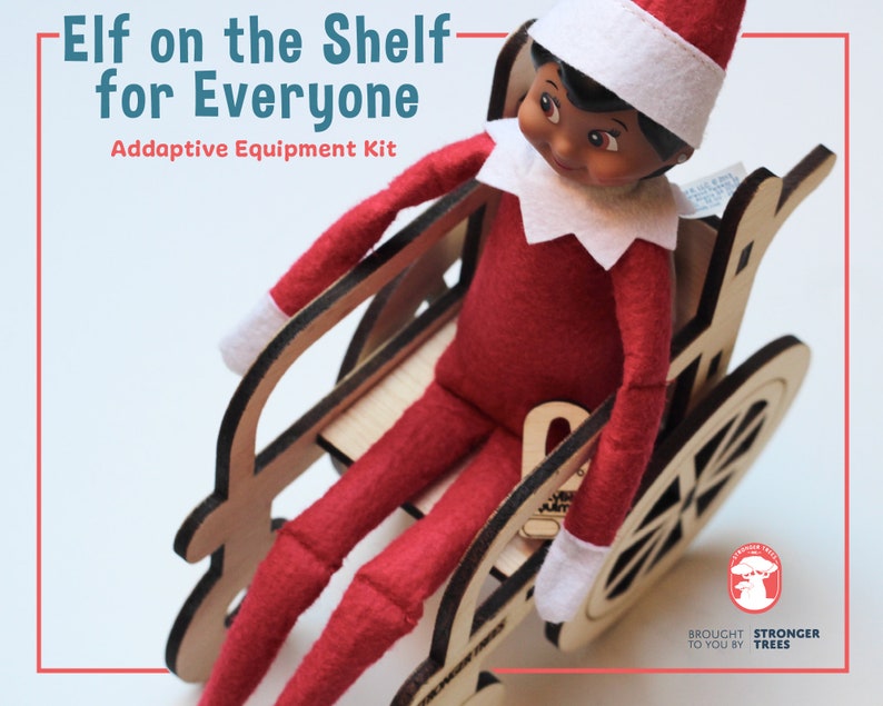 Holiday Elf Adaptive Equipment Kit Elf Gait Trainer Elf - Etsy