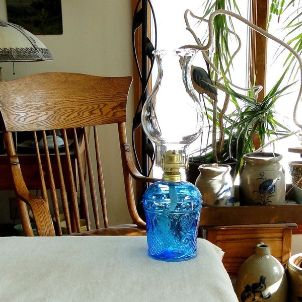 Small Oil Lamp - Etsy