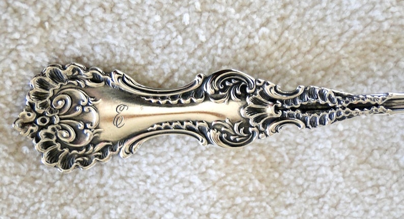 Whiting Sterling Souvenir Spoon-victor, Co-features Engraved Picture of ...