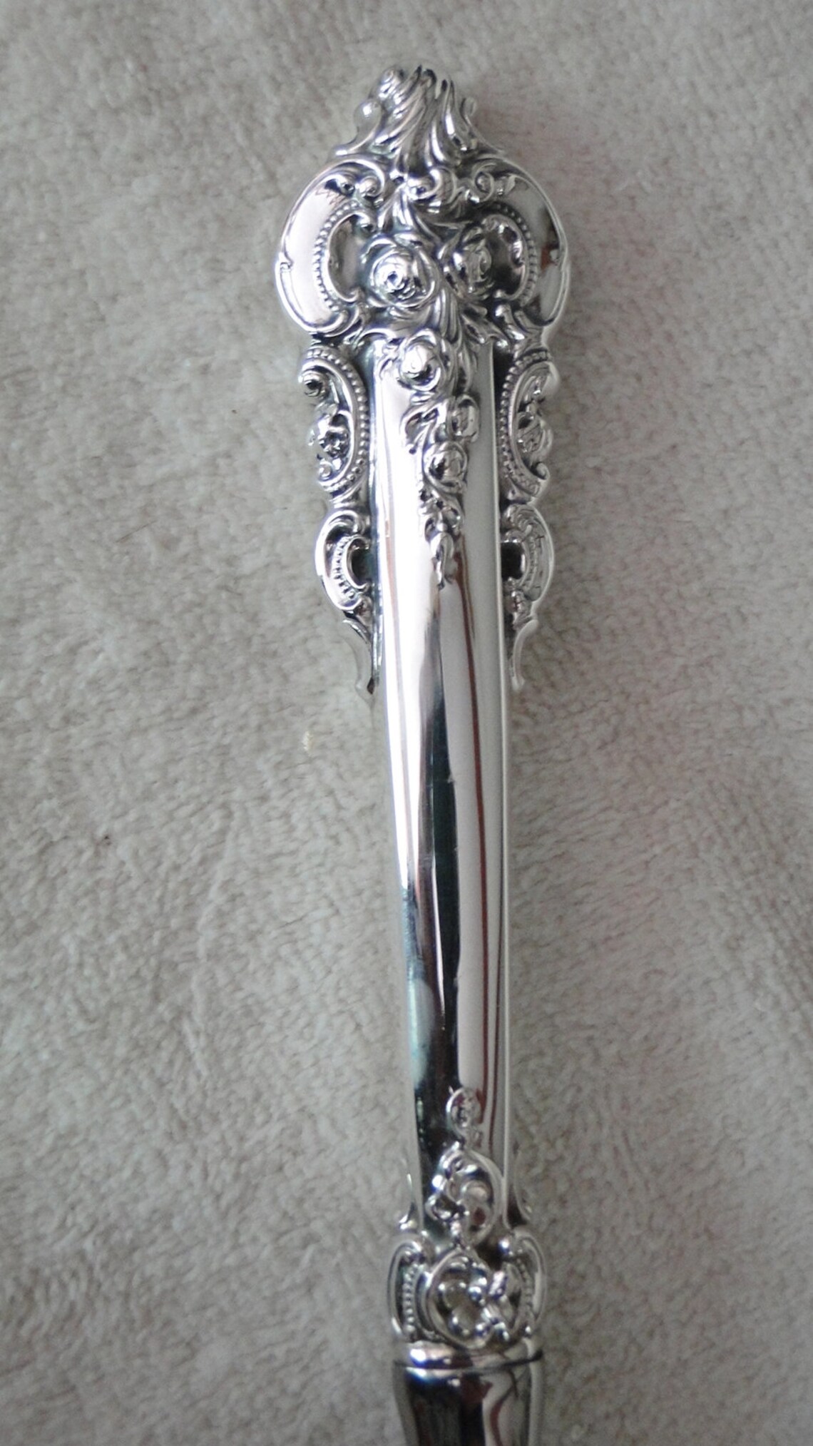 Custom Made Wallace GRAND BAROQUE Pattern Large Serving Fork | Etsy