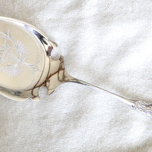 Antique Derby Silver Co Bouquet Pattern Silver-plated Pie-dessert ...