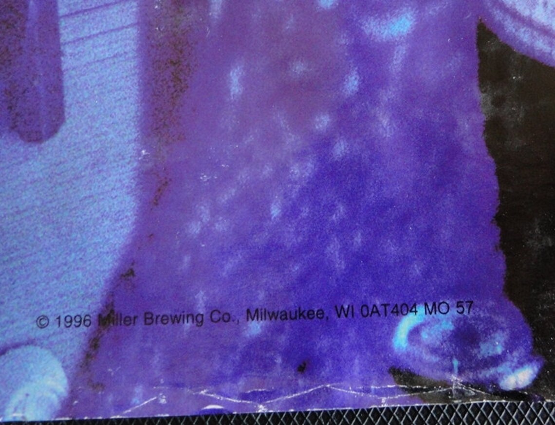 Rock and Roll Miller LITE Beer Poster for Man Cave Recreation - Etsy