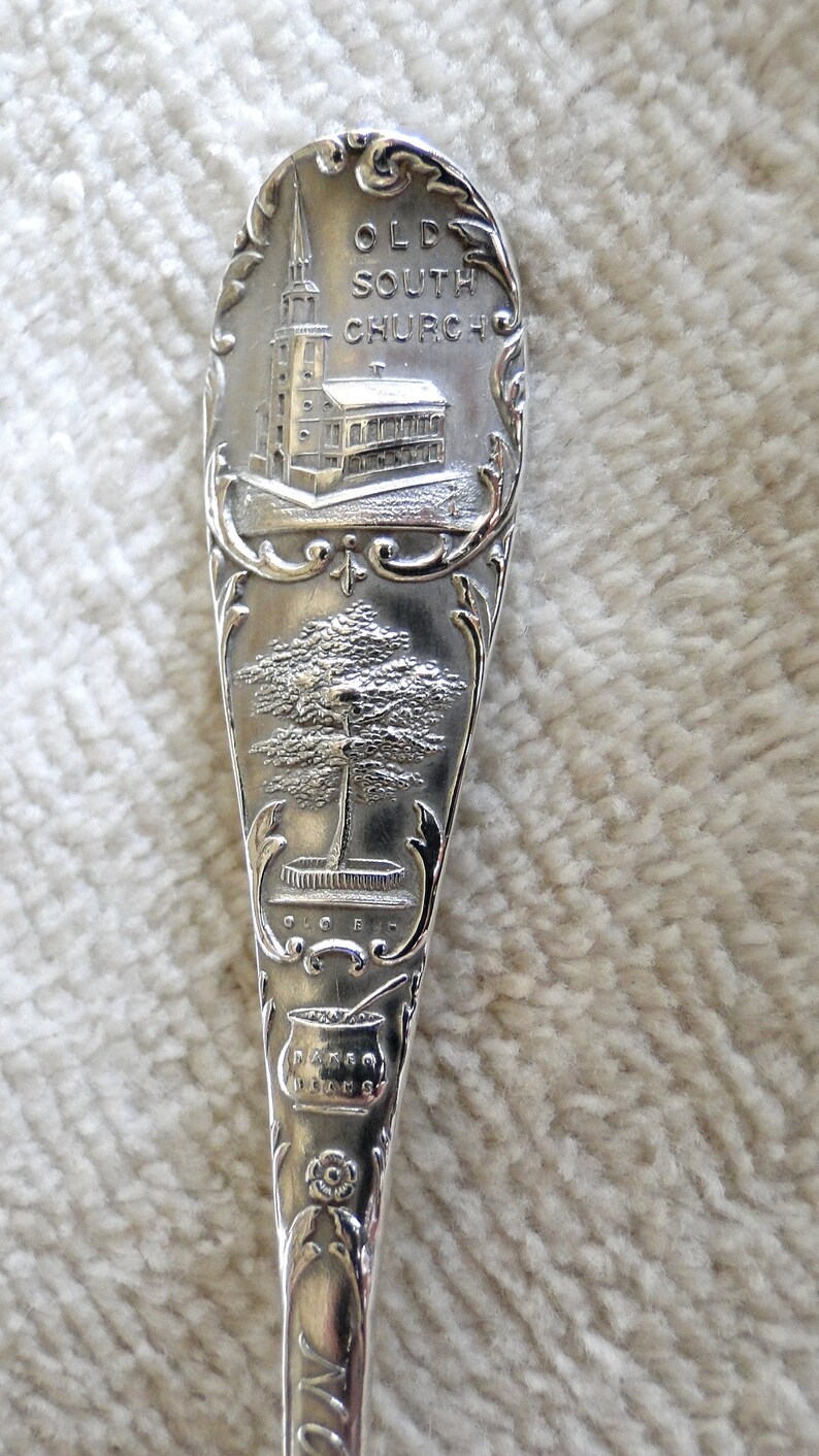 Sterling Souvenir Demitasse Spoon-cradle of Liberty-faneuil - Etsy