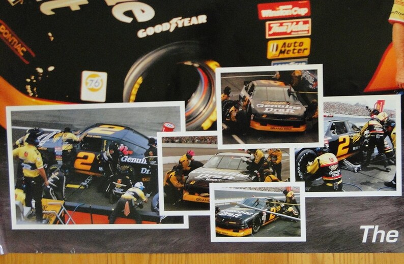 1990s Rusty Wallace Poster for Miller Genuine Draft Beer Man | Etsy