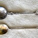 2 Antique Souvenir 800 Coin Silver Coffee Spoons-1st is German Made by ...