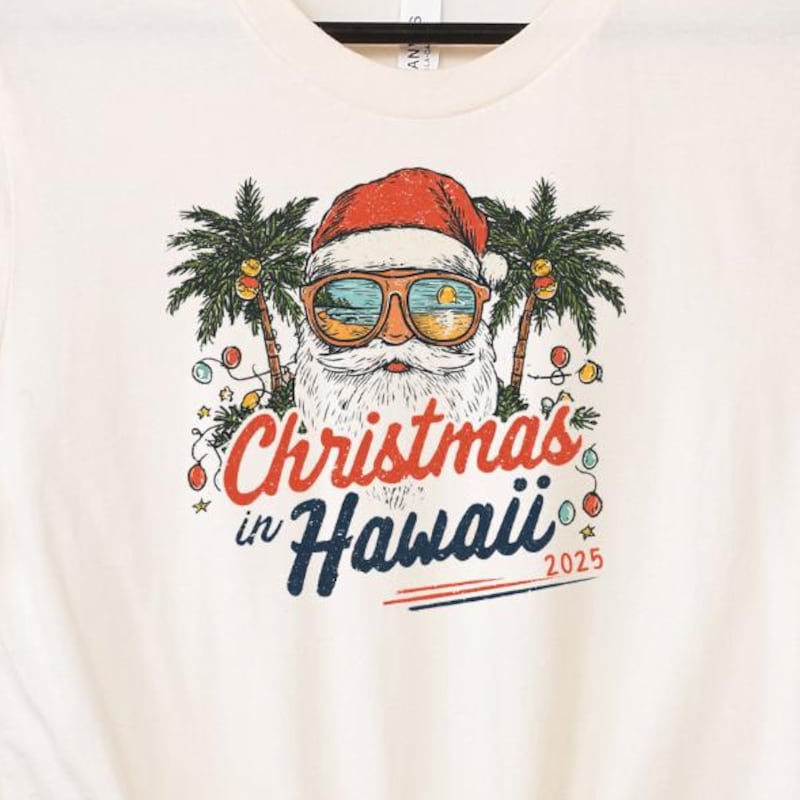 Baby Hawaiian Santa Shirt - Etsy