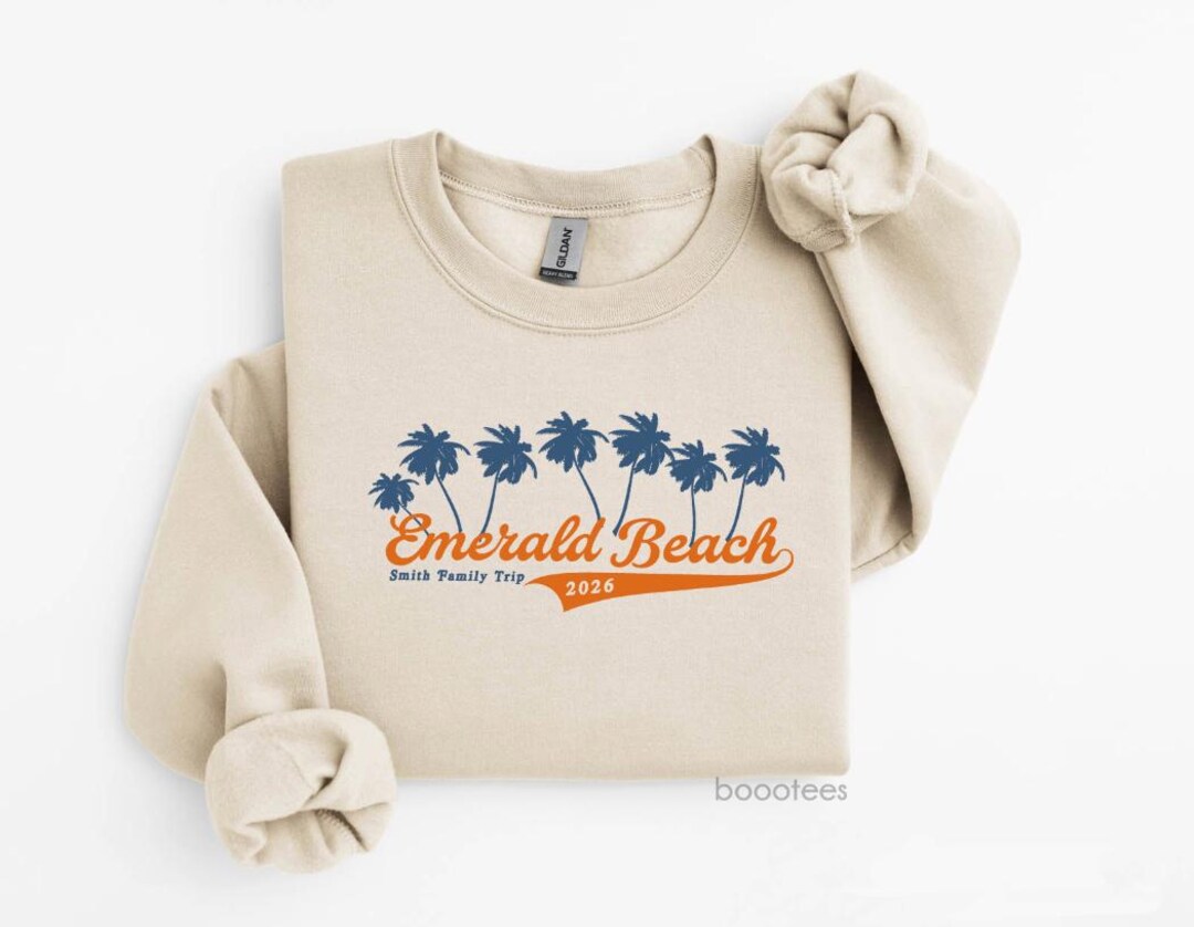 Custom Retro Beach Trip Shirts Matching Personalized Trip Sweatshirts ...