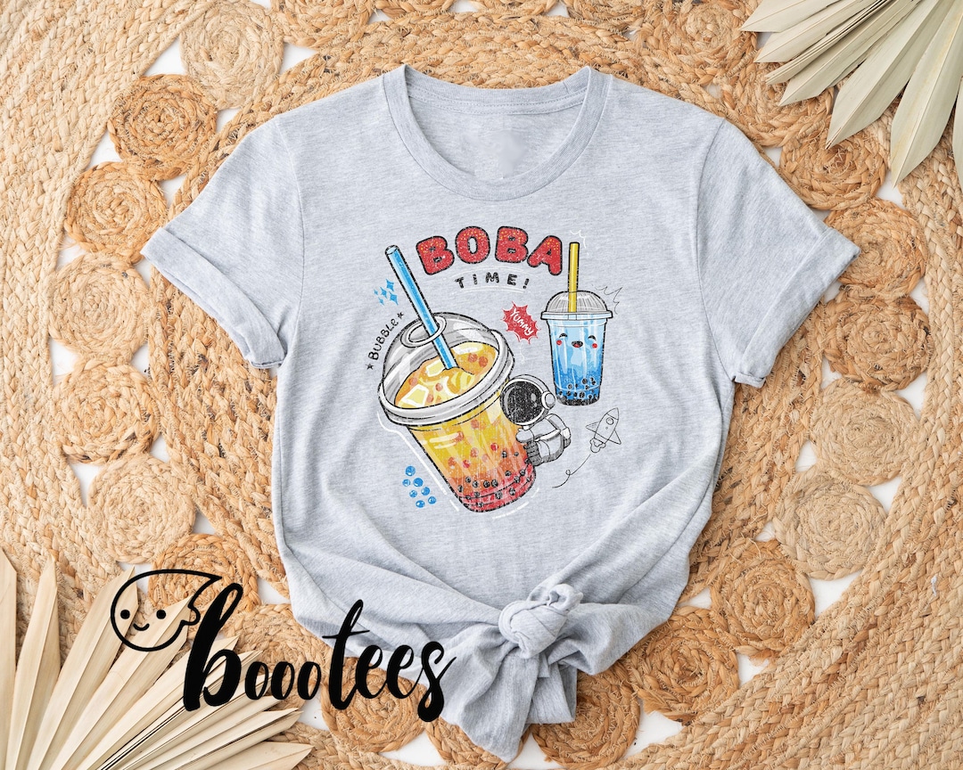 Bubble Tea Shirt Kids Adults Gift T-shirt for Her Him Shirt - Etsy