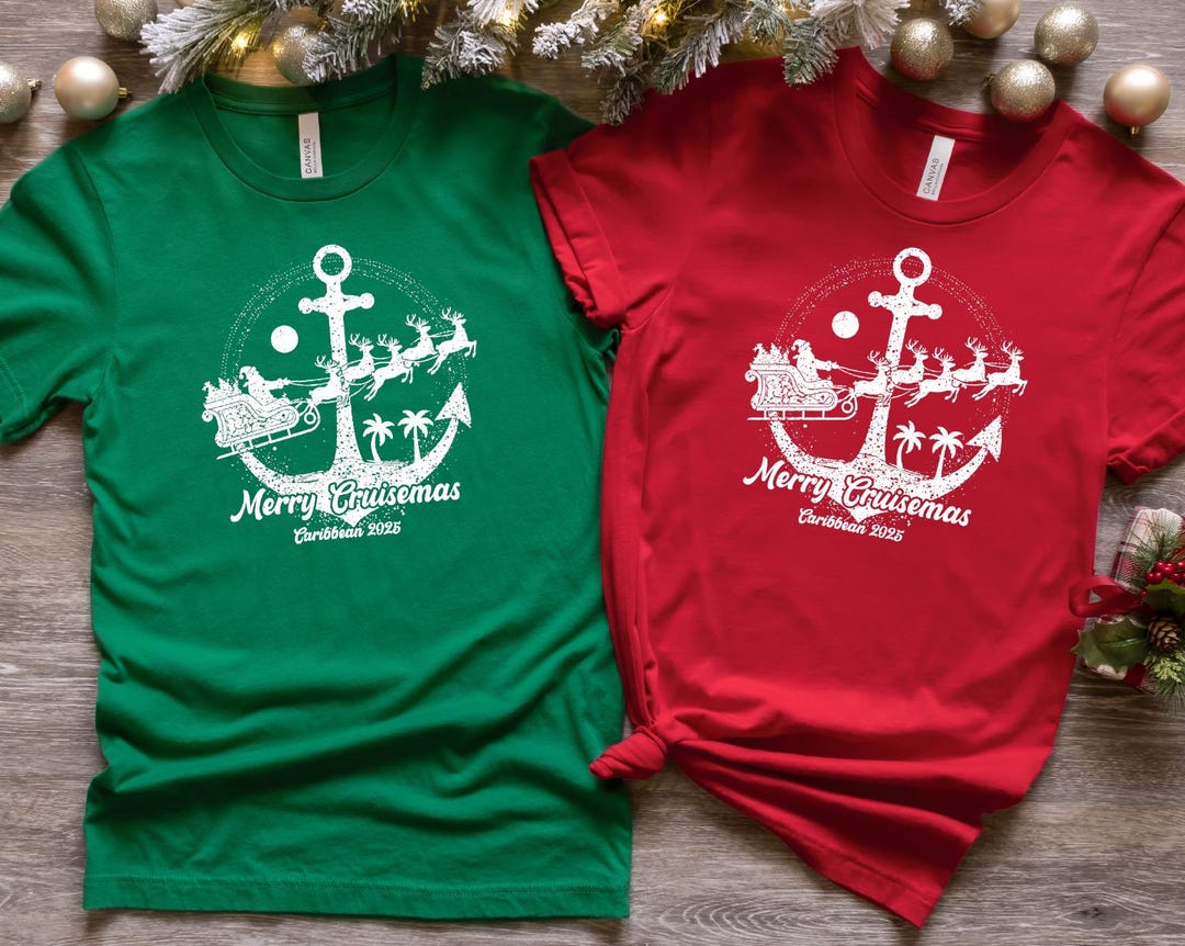 Custom Merry Cruisemas Shirts: Family Vacation Vacay Trip Xmas Tees - Etsy