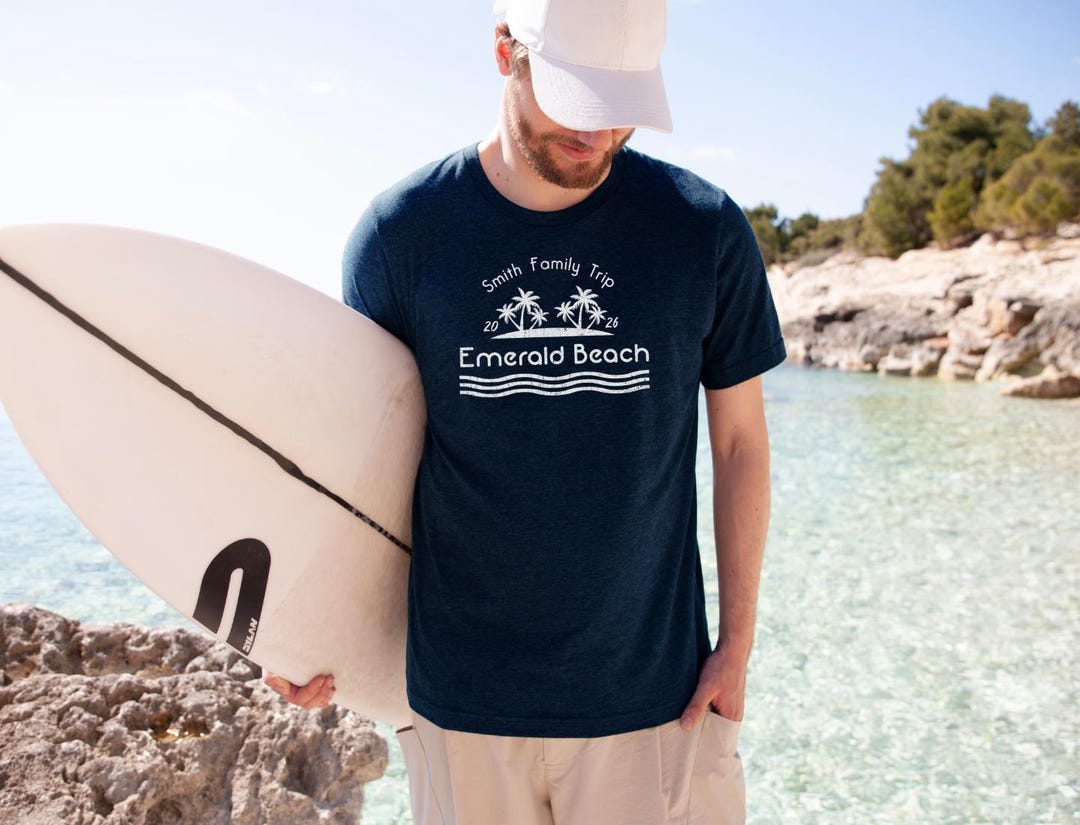 Custom Beach Trip Shirts Matching Personalized T-shirts Vacay Hawaii ...