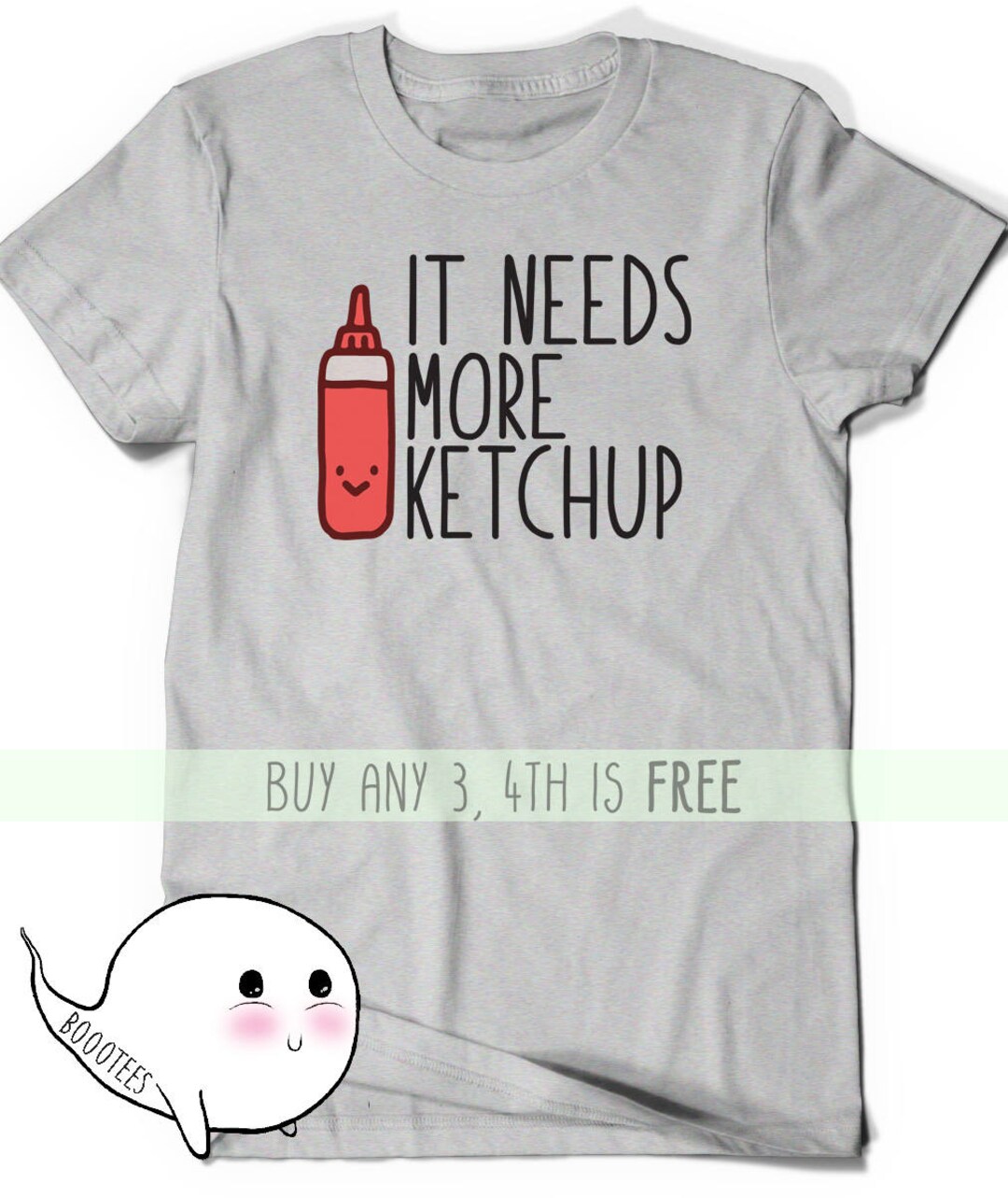 Ketchup Shirt Adults Kids T-shirt T Shirt Tee Mens Women Ladies Gift ...