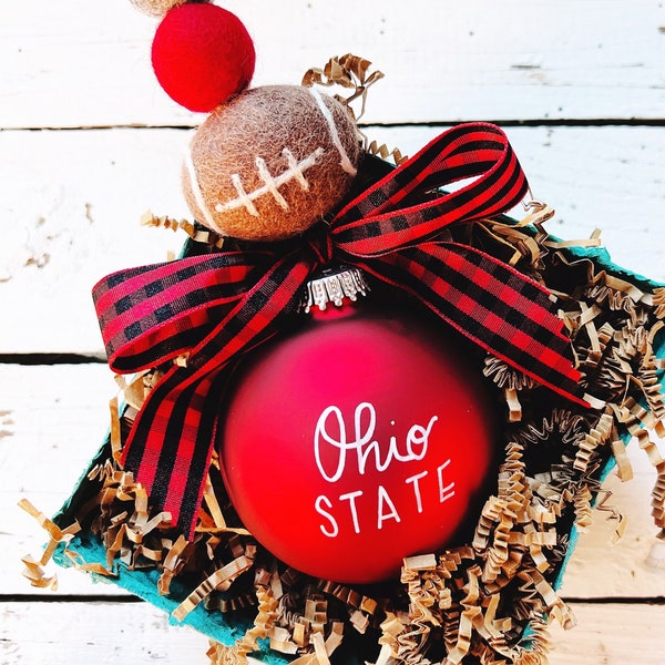 Ohio State Ornaments - Etsy