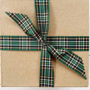 Irish Tartan Ribbon for Crafts and Home Decor - 5 Yards, Choose Width ...
