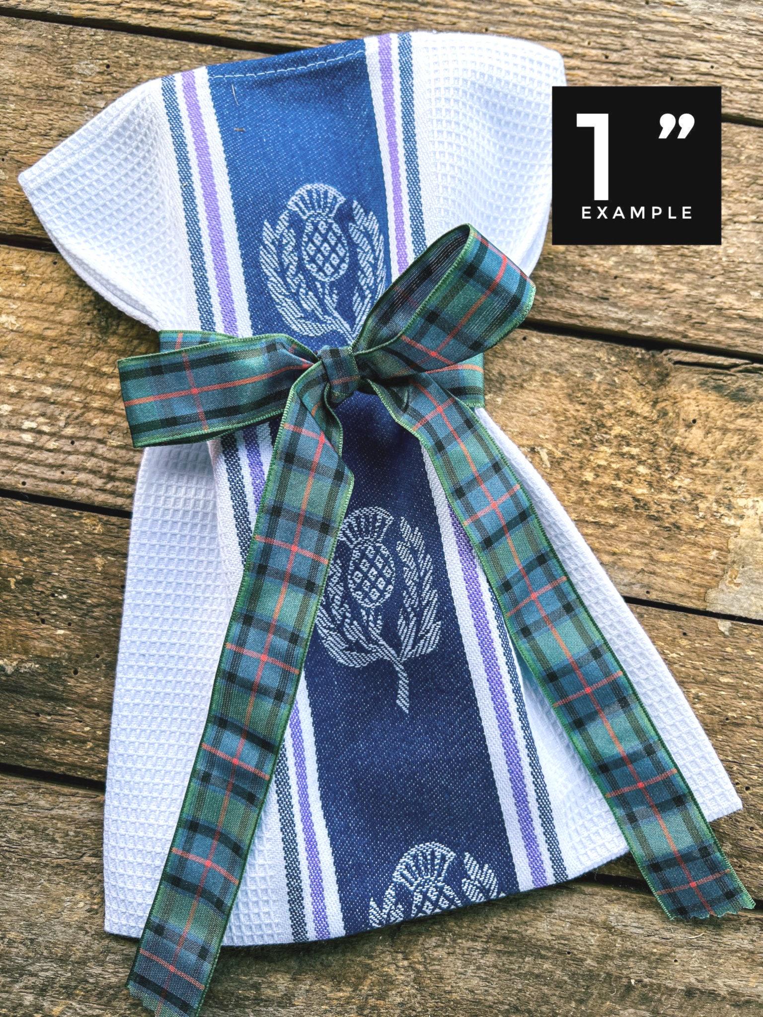 Flower of Scotland Ribbon: Tartan Plaid Trim for Weddings and Christmas ...