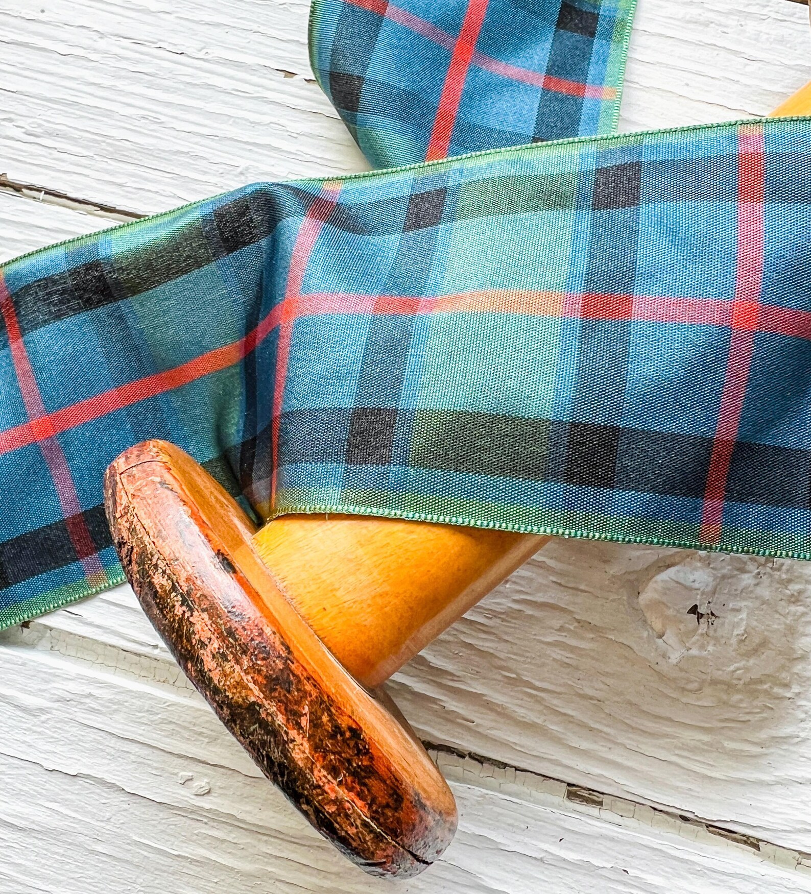 Flower of Scotland Ribbon: Tartan Plaid Trim for Weddings and Christmas ...