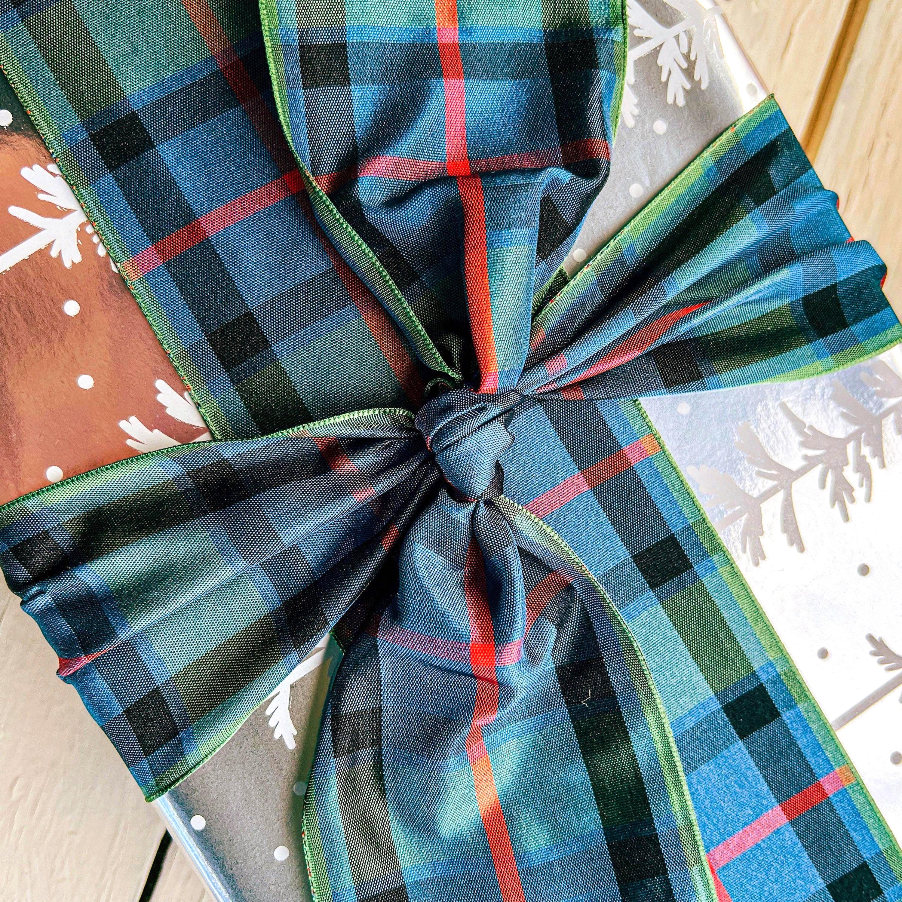 Flower of Scotland Ribbon: Tartan Plaid Trim for Weddings and Christmas ...
