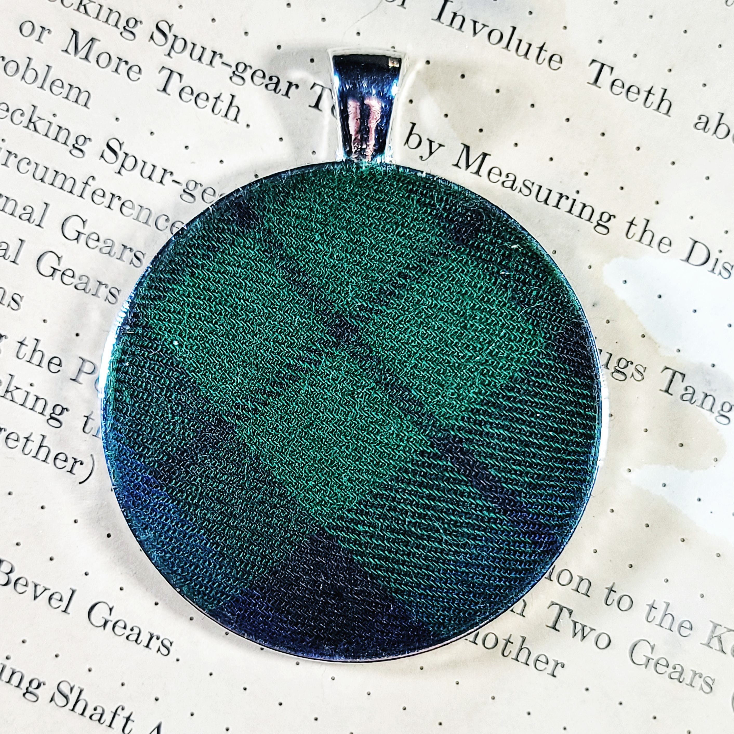 Black Watch Tartan Pendant Necklace: Scottish Plaid Heritage Jewelry - Etsy