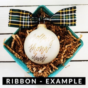 Irish Tartan Ribbon for Scottish Wedding Decor, Plaid Bouquet Ribbon ...