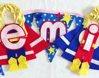 Superhero flags | Etsy