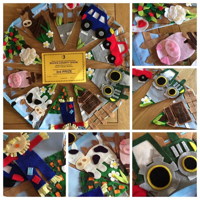 Farm Yard Bunting Animal Bunting Farm Decoration Nursery - Etsy UK