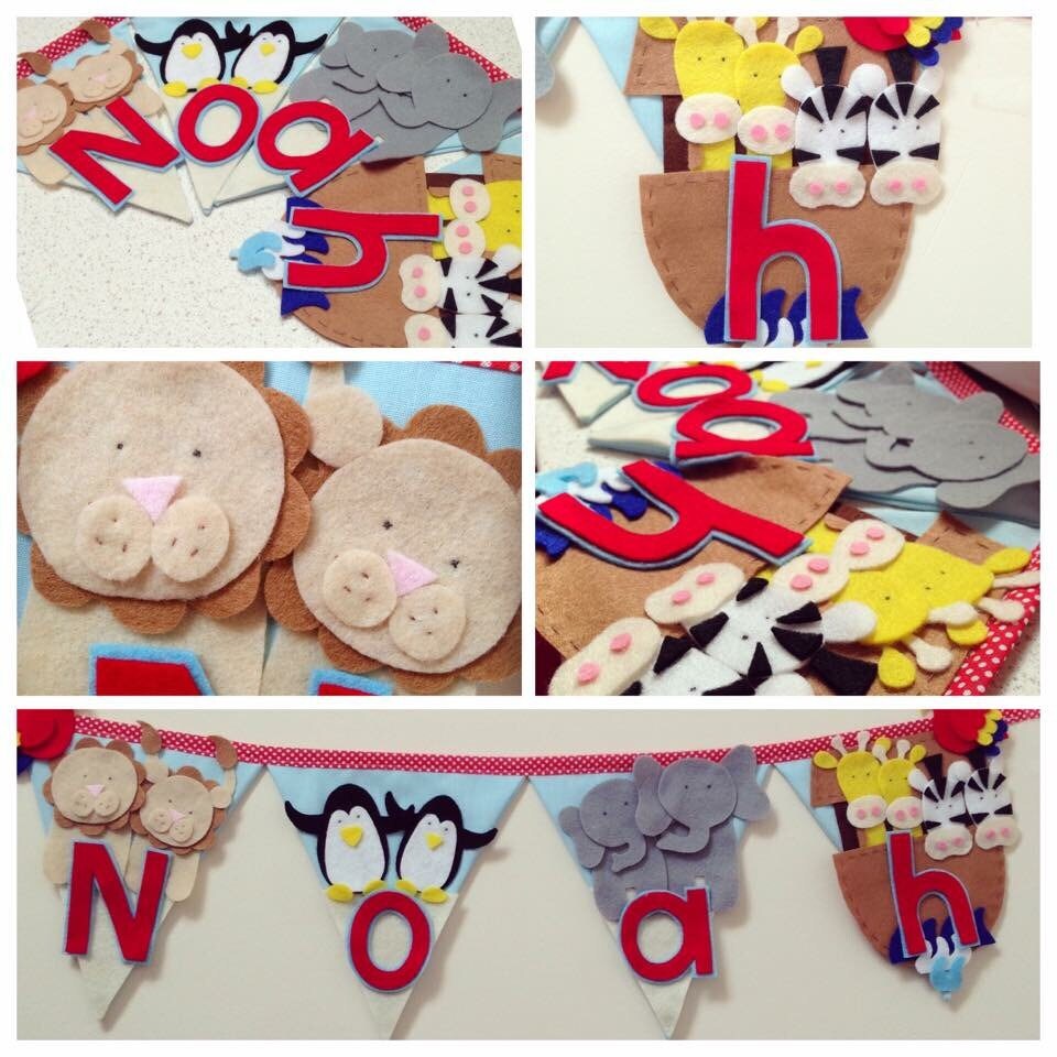 Noahs Ark Noahs Ark Bunting Noahs Ark Decoration Noahs Ark Nursery ...