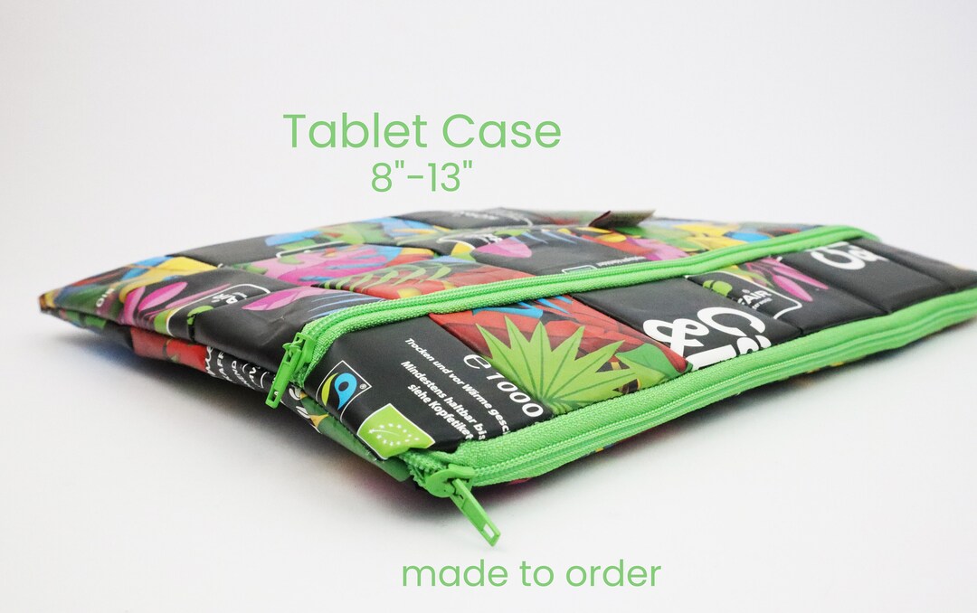 IPad Case, Recycled iPad Pro Cover, Sustainable iPad Air Sleeve, Tablet ...