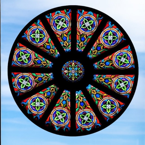 Rose Window - Etsy
