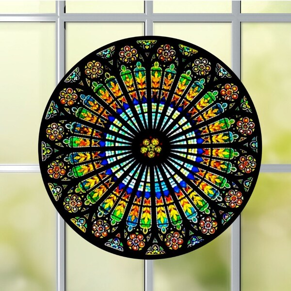 Rose Window - Etsy