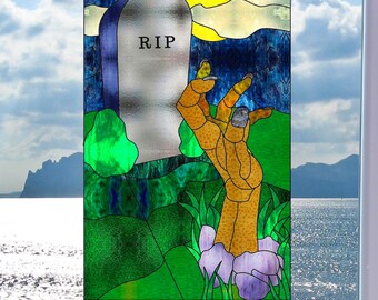Stained Glass Grave - Etsy