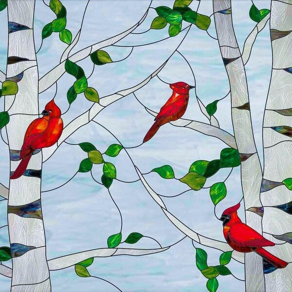 Cardinal Birch Trees - Etsy