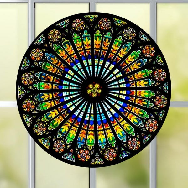 Rose Window - Etsy