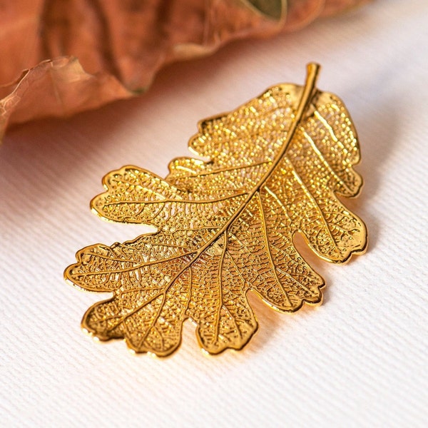 Autumn Leaf Brooch - Etsy