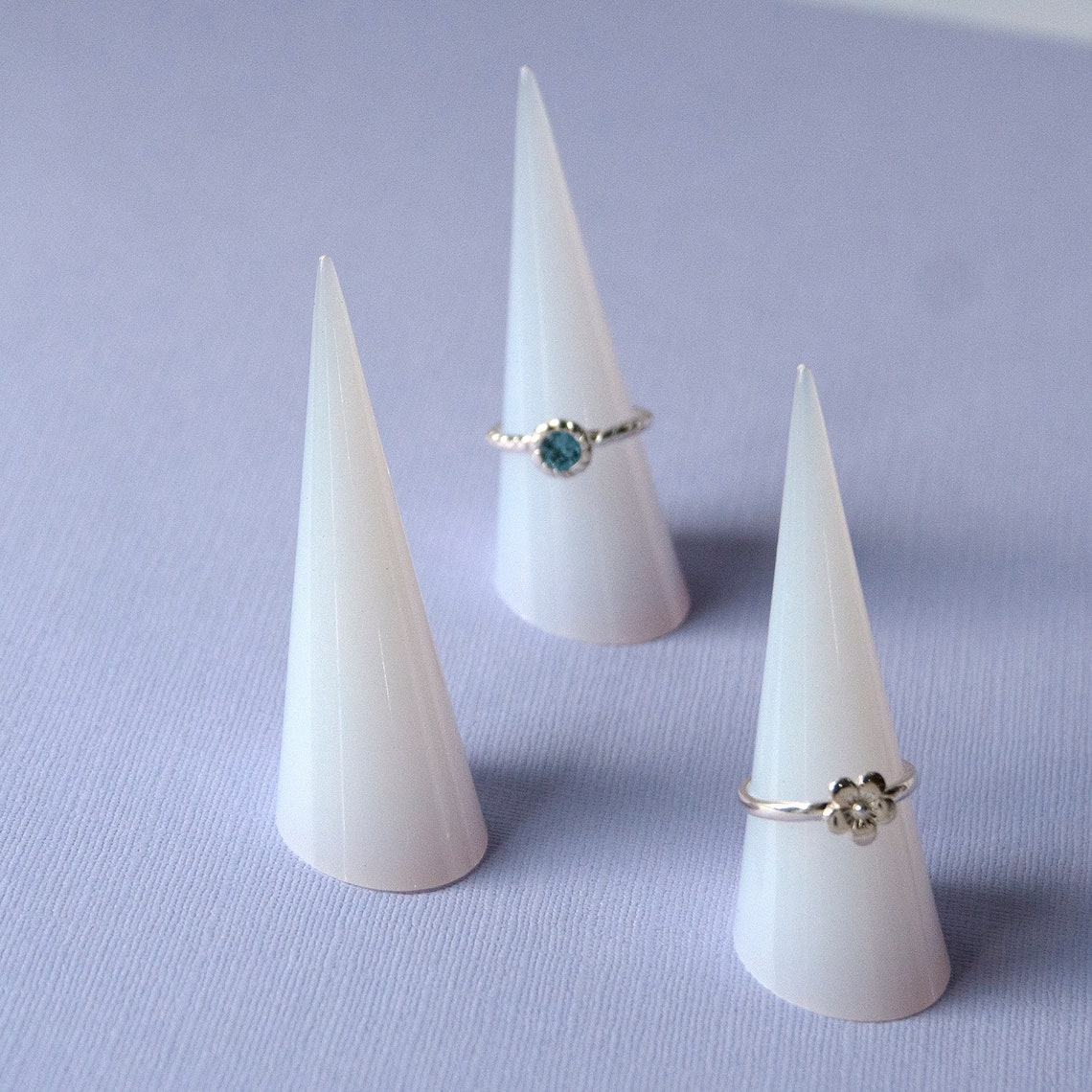 Perspex Ring Cones Retail Display Rings Jewellery Display | Etsy UK