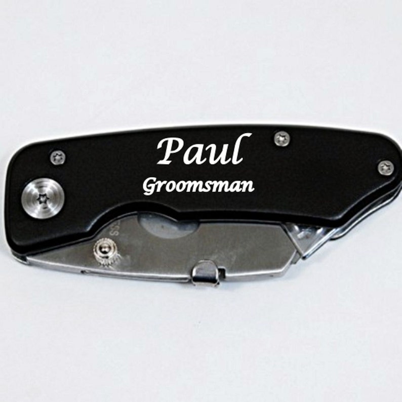 Box Cutter Personalized Box Cutter Engraved Box Cutter - Etsy