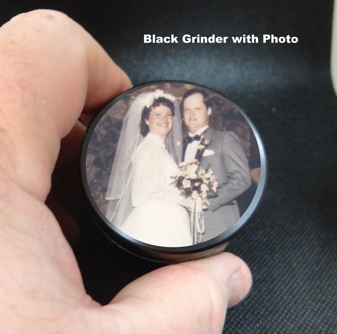 Personalized Grinder With Photo, Custom Herb and Tea Grinder, Full ...