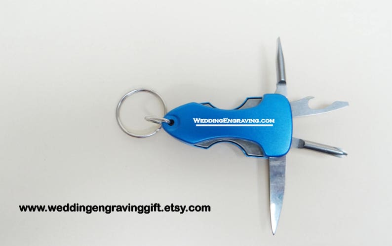Multi Tool Personalized 5-tool Key Ring Laser Engraved Multi | Etsy