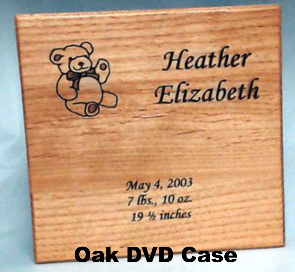 Personalized Wooden DVD Case Personalized CD Case Wedding - Etsy