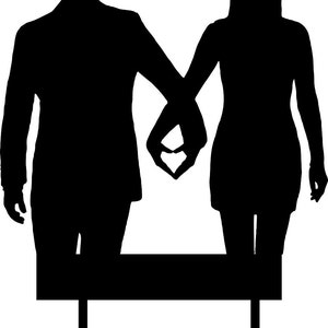 Personalized Cake Toppers Couple Holding Hands-acrylic Cake - Etsy
