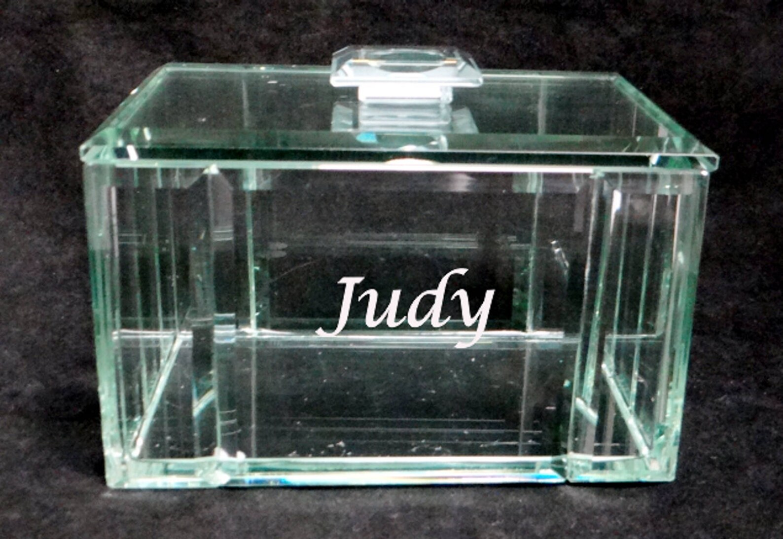 Personalized Jade Glass Jewelry Box Personalized Jewelry Box - Etsy