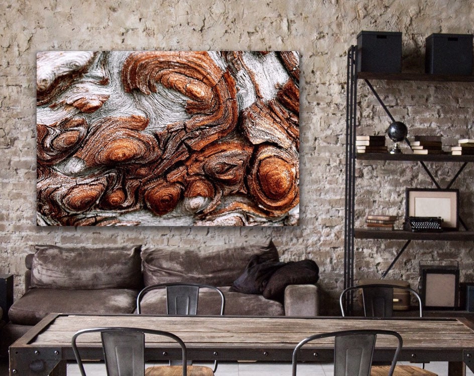 Abstract Tree Print Bark Photography Fine Art Print Canvas Wall Art ...