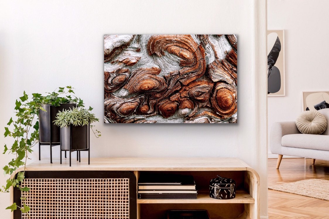 Abstract Tree Print Bark Photography Fine Art Print Canvas Wall Art ...