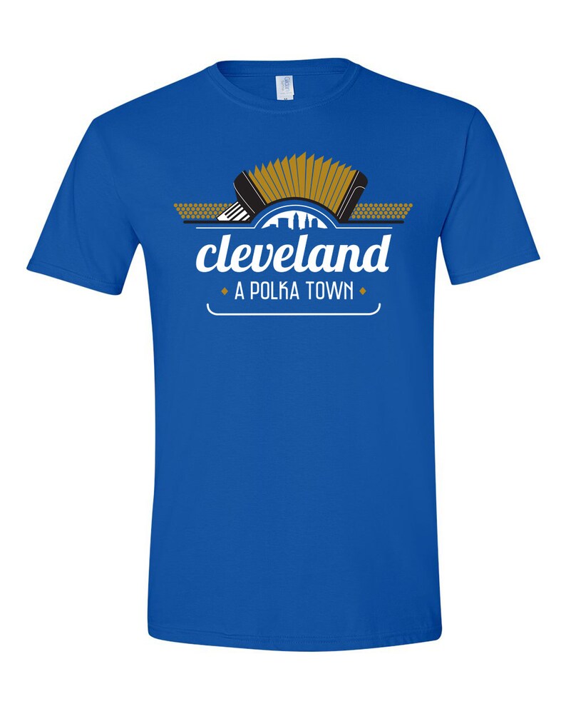 Cleveland A Polka Town Unisex & Ladies Tees - Etsy