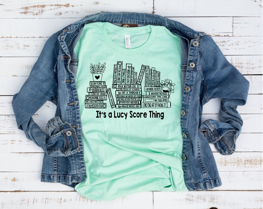 Lucy Score Shirt - Etsy