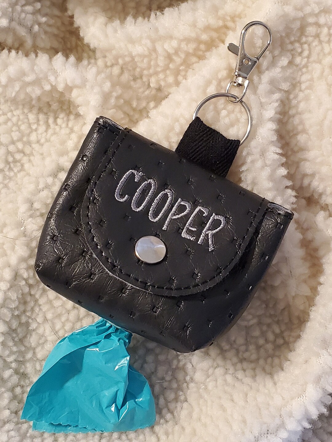 Poop Bag Holder With Name, Personalized Poop Bag Holder, Diaper Bag ...
