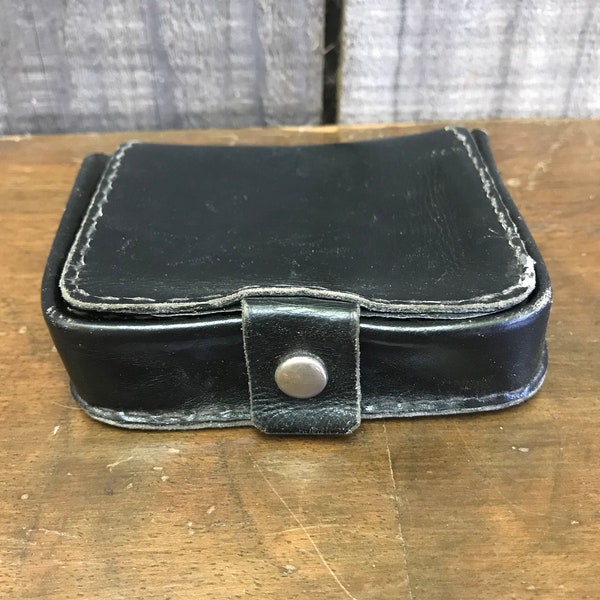 Leather Fold Over Wallet - Etsy