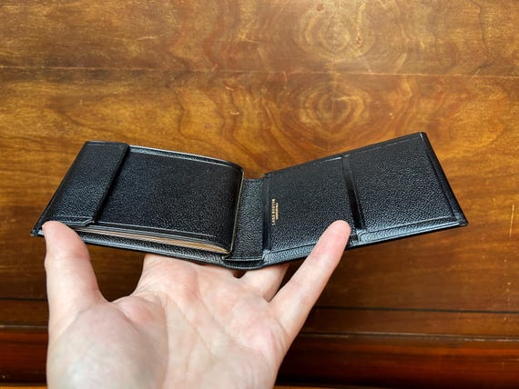 Lord Buxton Convertible Black Leather Wallet - Billfo… - Gem