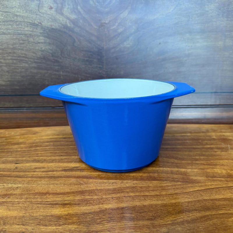 Enamel Cast Iron Fondue Set - Etsy