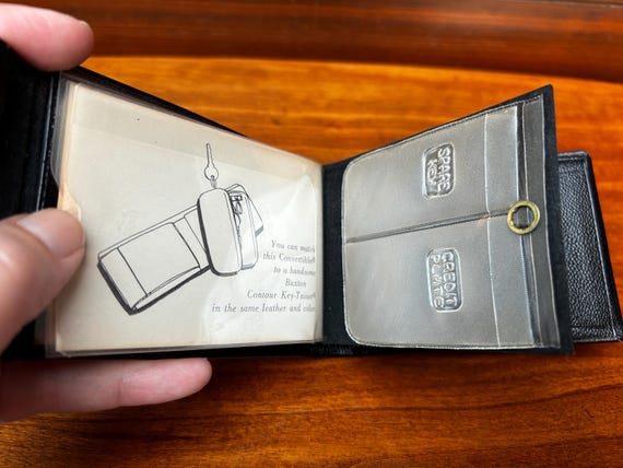 Lord Buxton Convertible Black Leather Wallet - Billfo… - Gem