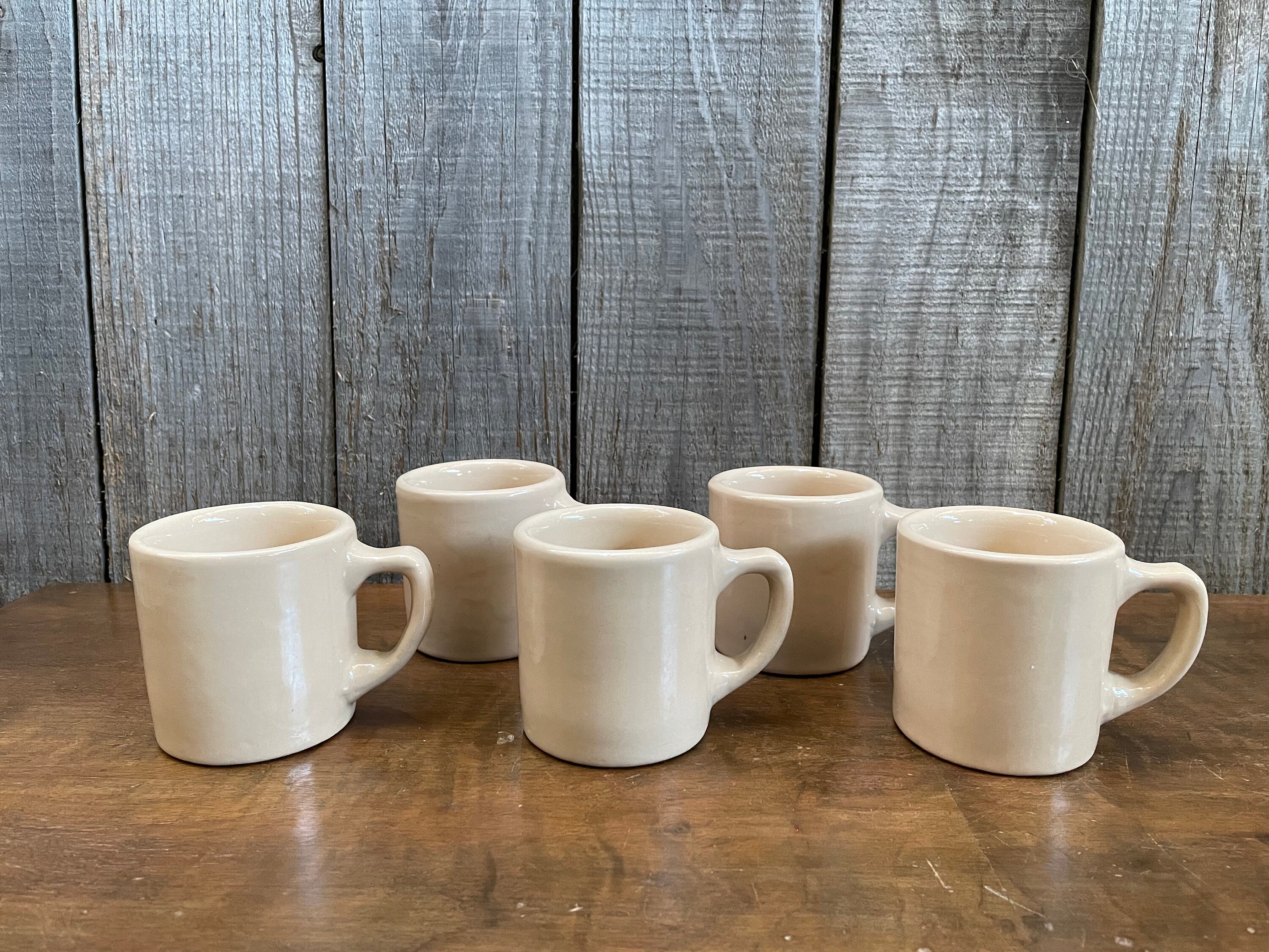 Set of 5 - 6oz. Tepco China USA Coffee Cups ~ Vintage Set of 5 - 6oz. Tepco China USA Coffee Cups ~ Vintage
