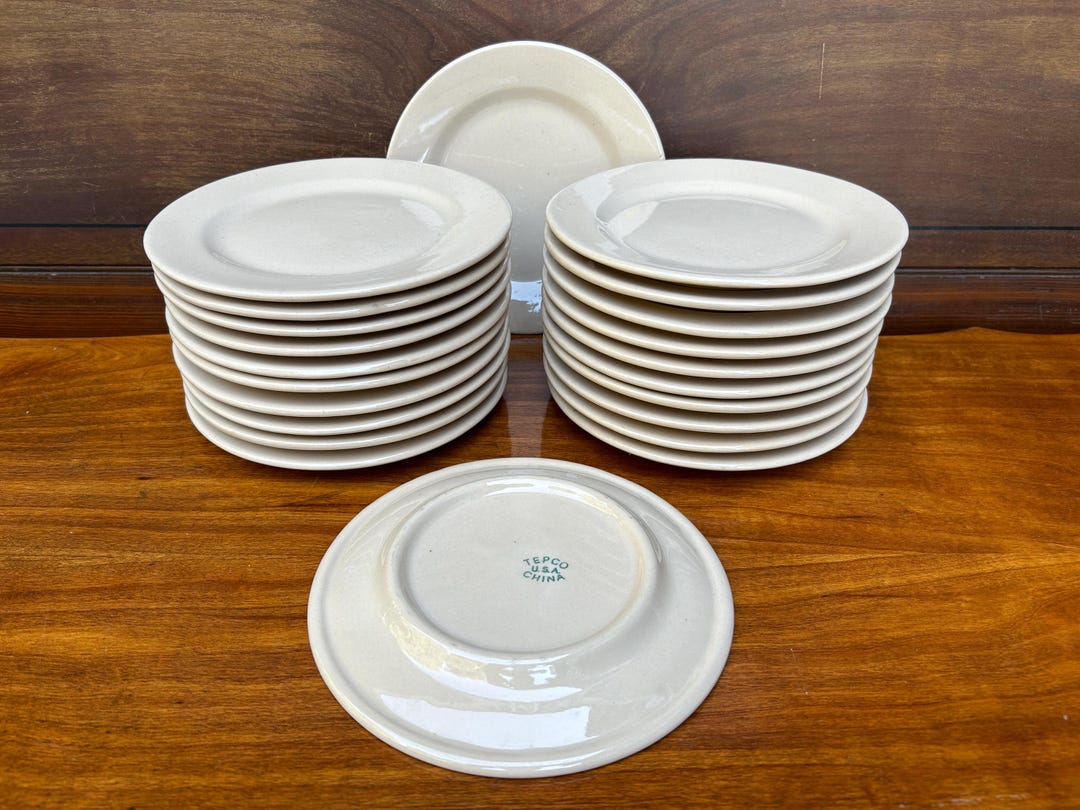 Set of 22 Tepco China USA Salad Plates - Etsy